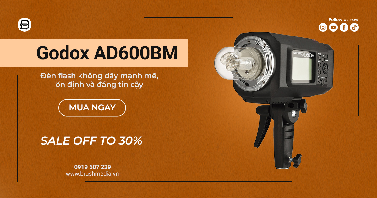 Đèn Flash Godox AD600BM - Shop Brush Media
